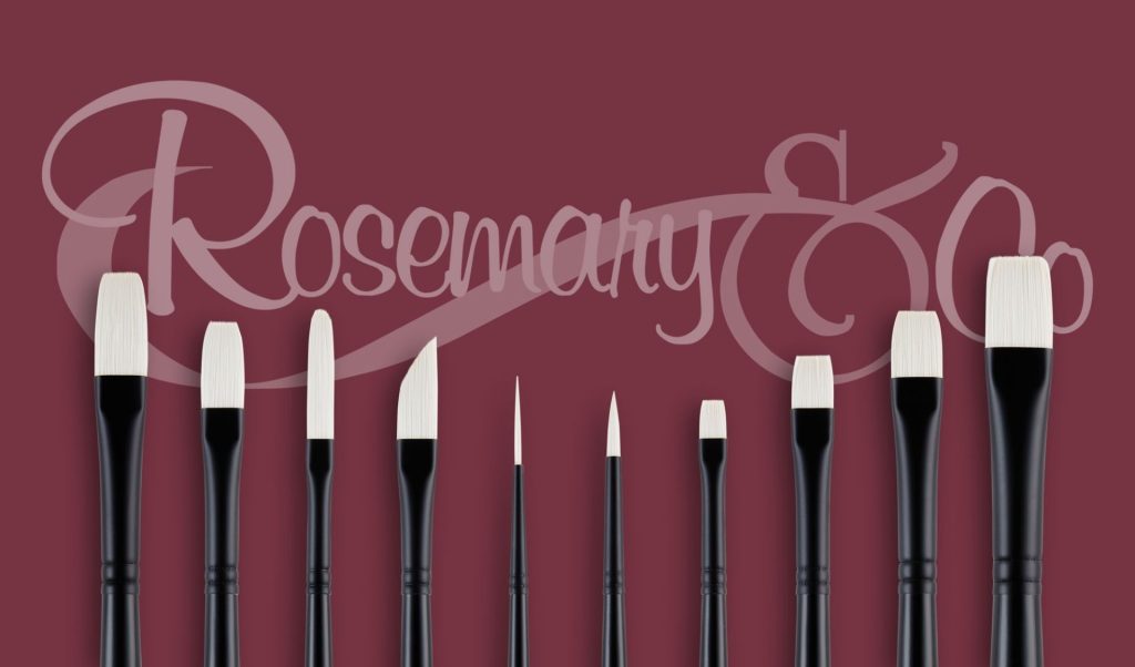Our New Plein Air Ivory Range – Rosemary & Co Artist's Brushes